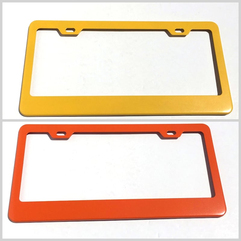 License Plate Frame - Etsy