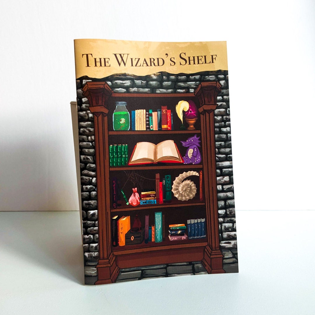 Wizard's Shelf Zine TTRPG Fiction, Rpg, Fantasy Books - Etsy