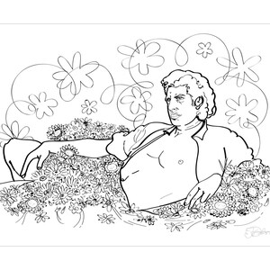 Jurassic Park, Ian Malcolm, Jeff Goldblum Funny Printable Pdf Adult ...