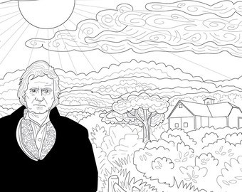 Johnny Cash Coloring Pages