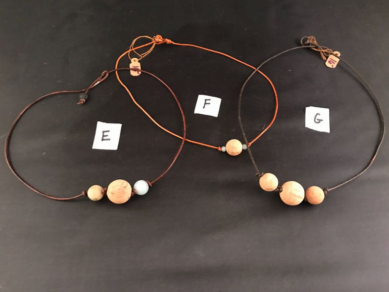 Cork Diffuser Choker Necklace 14.5 In - Etsy