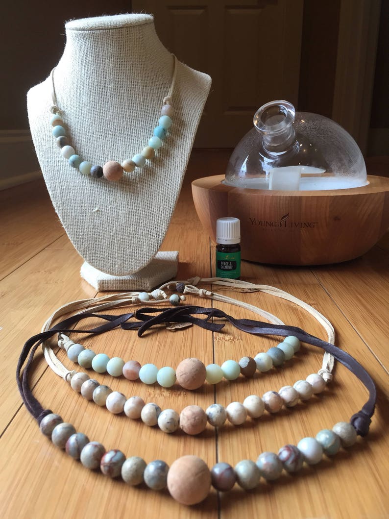 Cork Diffuser Necklace - Etsy