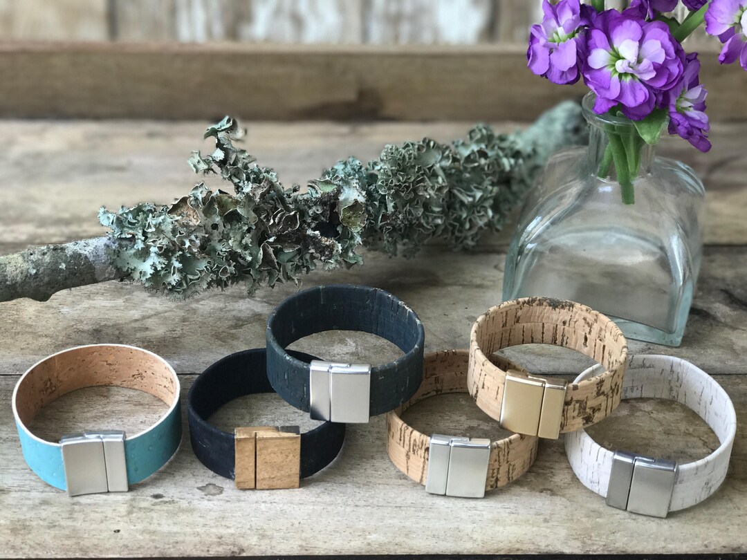 Cuff Cork Diffuser Bracelets - Etsy