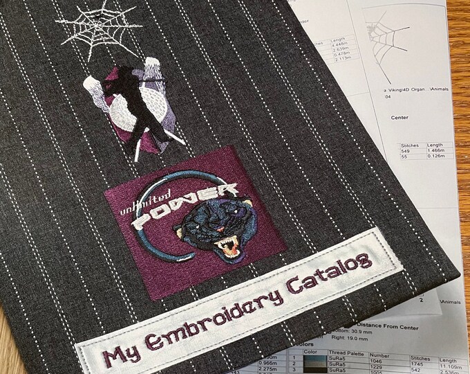 Original Husqvarna Viking 4D Embroidery Organizer User's Guide my ...