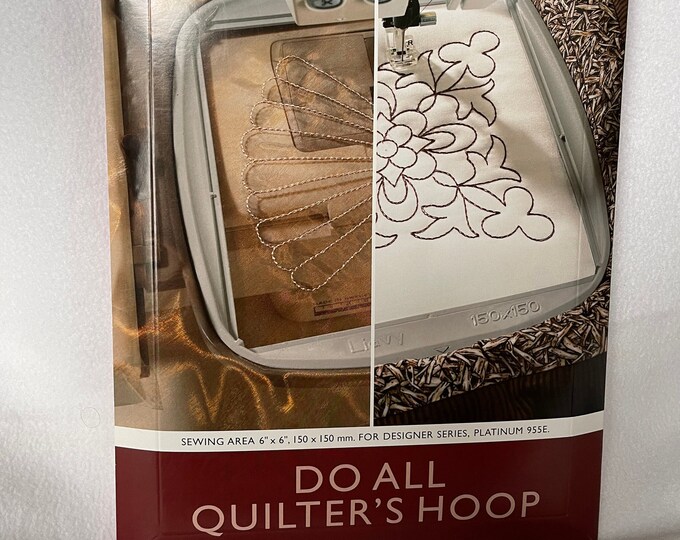 Original Husqvarna Viking Embroidery Machine/do All Quilter's Hoop 412 ...