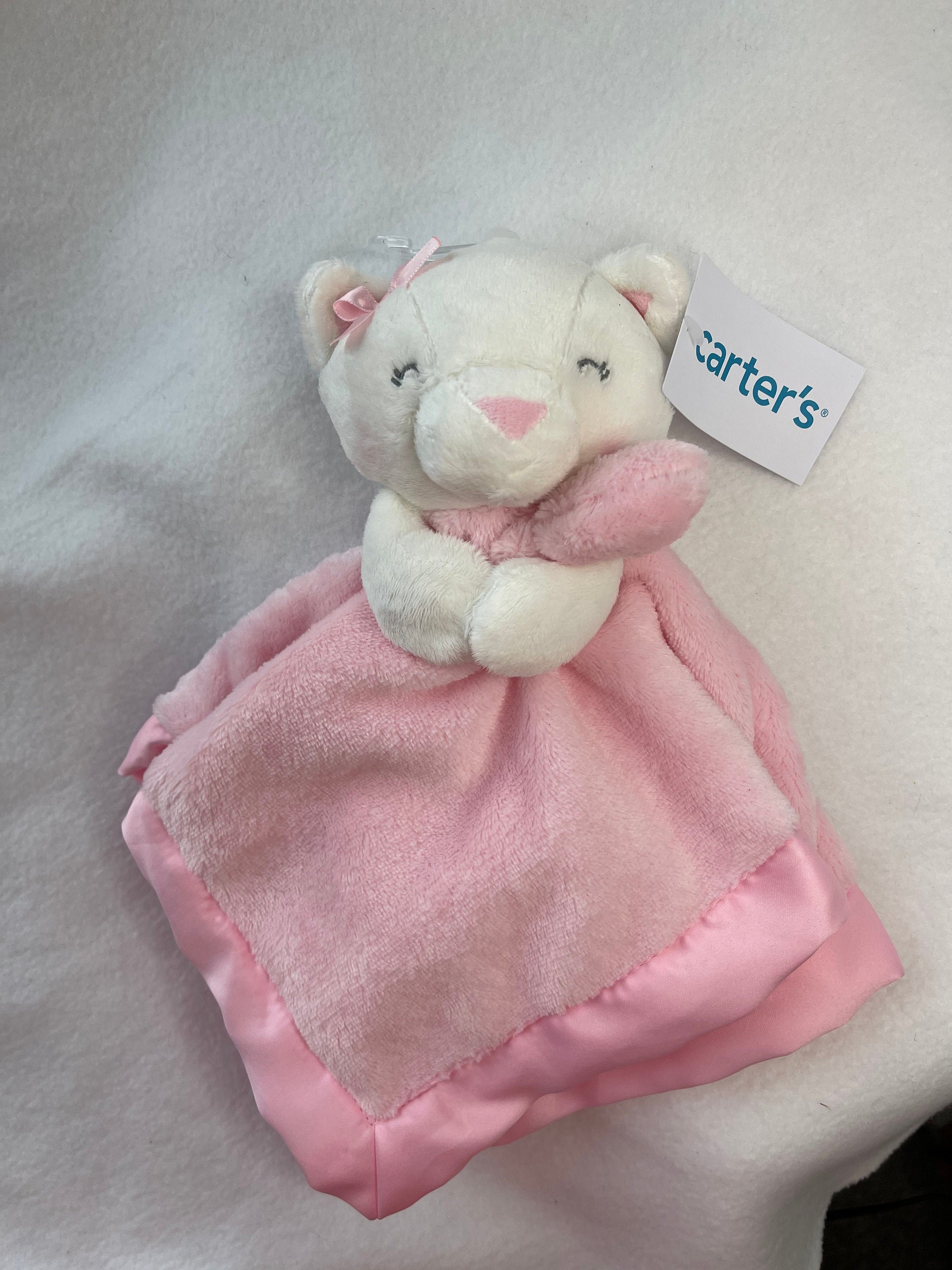 Cute Kitten With Pink Bow Plush Personalized | Etsy