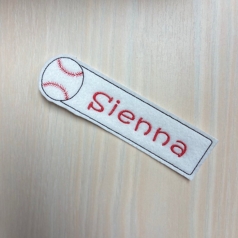 Baseball Bookmark - Etsy