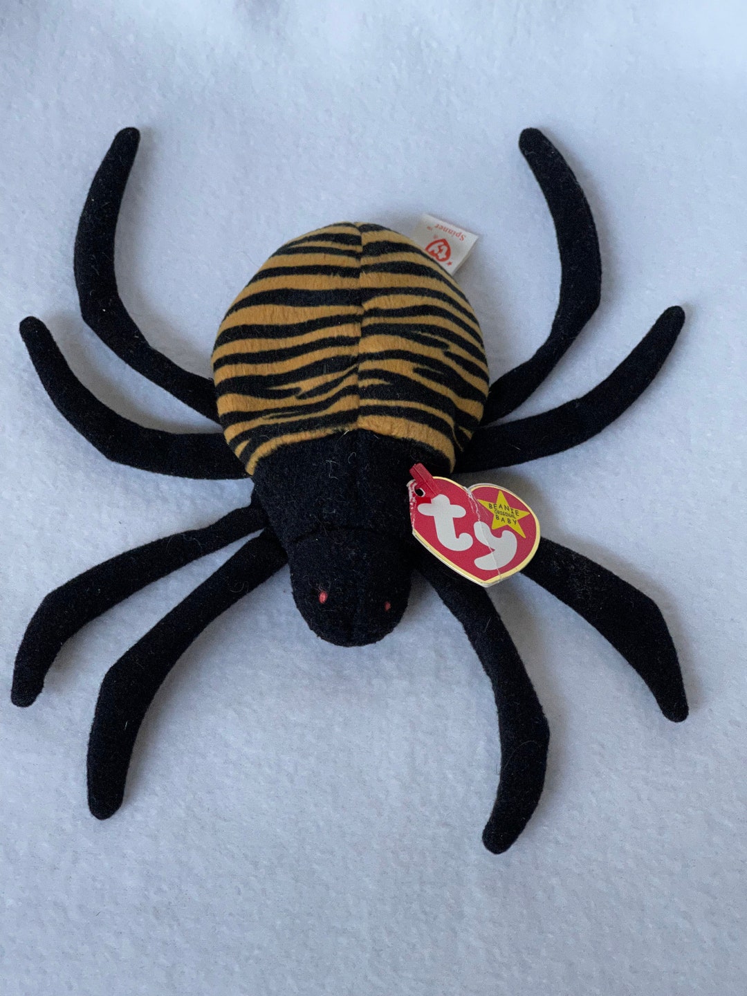 Vintage TY Beanie Baby Spider "spinner"/rare 1996/retired/collector's ...