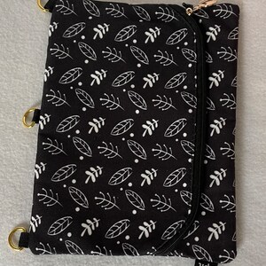 Canvas Binder Pouch/personalized/embroidered/back to School Supply/3 ...