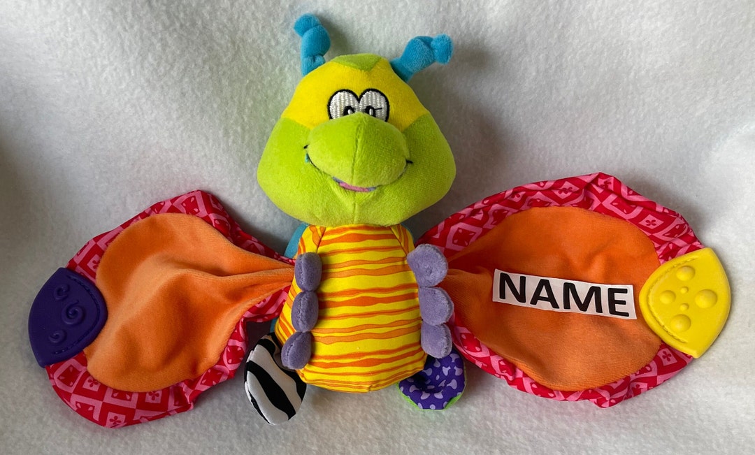 Cute as a Bug-plush Bee Personalized Lovey-rattle-teether/"nuby ...