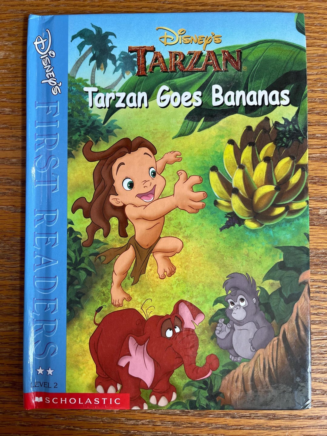 Vintage-tarzan Goes Bananas/1st Readers Level 2-scholastic/hard Cover ...