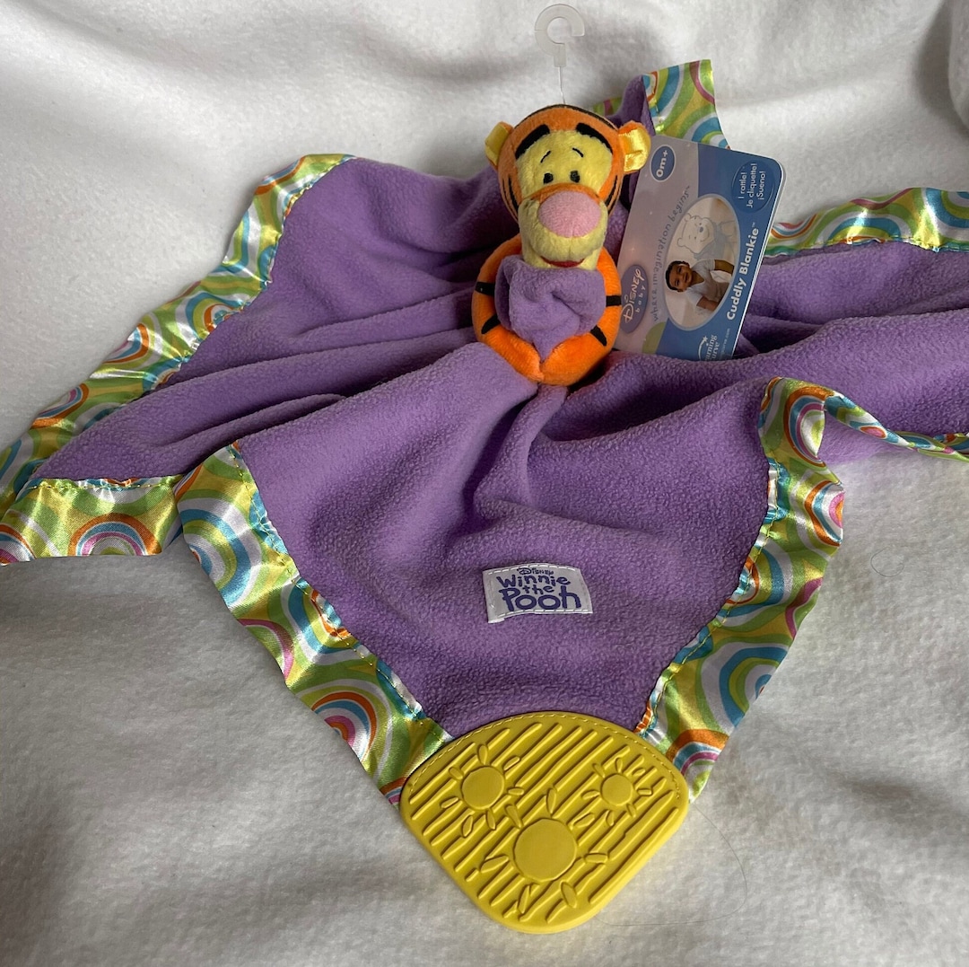 Rare-tiger Personalized Plush Sensory XL Lovey-teether-rattle/plush ...