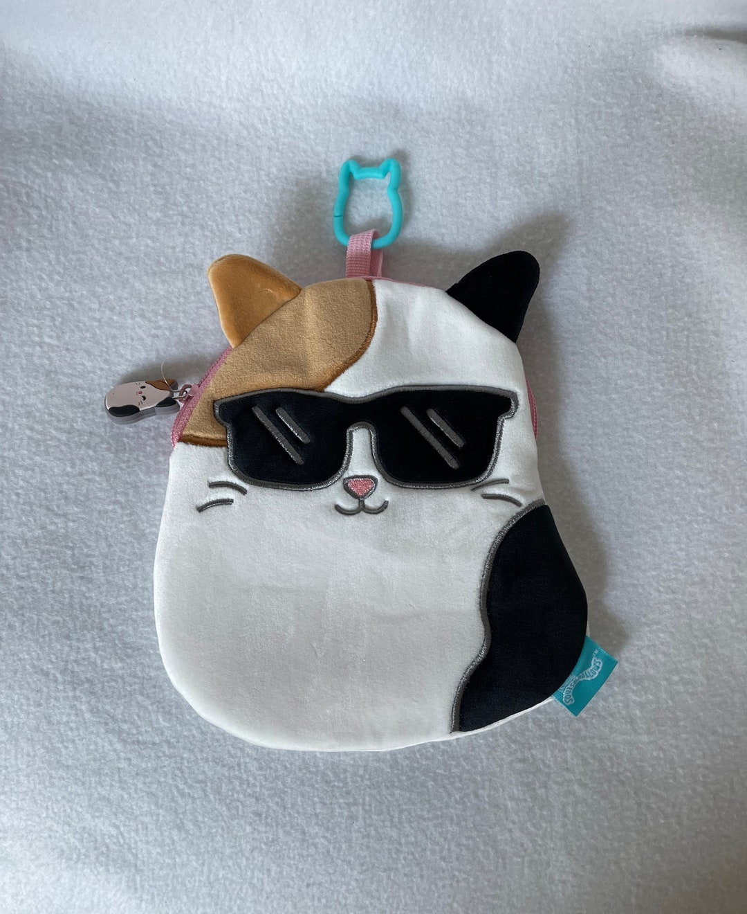 School Pouch Plush Cat/personalized/licensed Squishmallows Cam the Cat ...