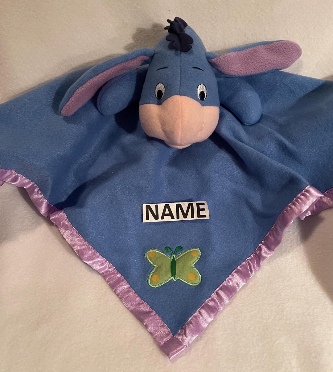 Rare-smiling Donkey Personalized Plush Large Lovey/licensed Character ...