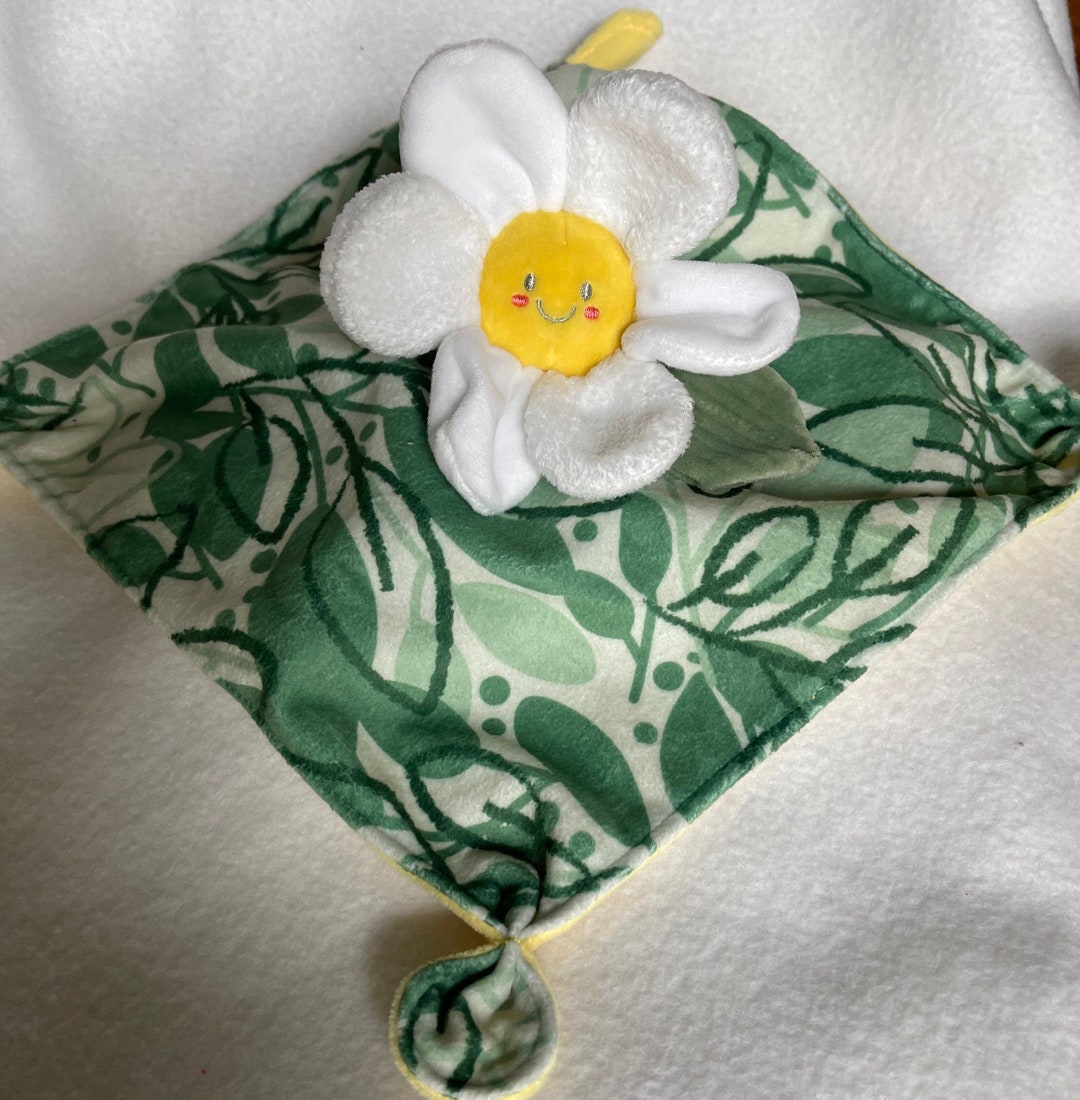Smiling Daisy Plush Personalized Lovey/"mary Meyer" Flower Security ...