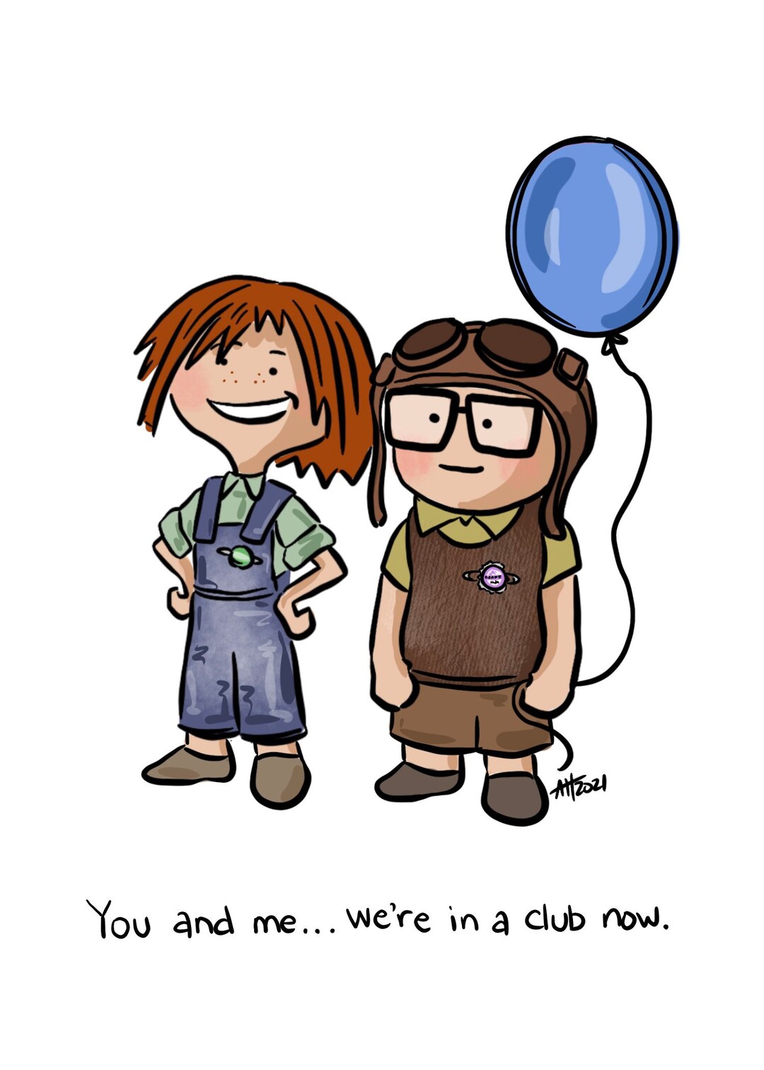 We’re in a Club Now | 5x7 Print - Etsy