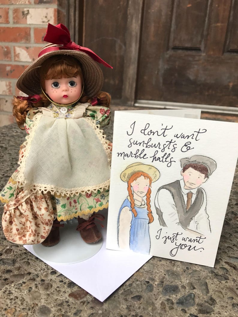 Anne of Green Gables Greeting Card - Etsy