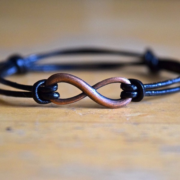 Copper Infinity - Etsy