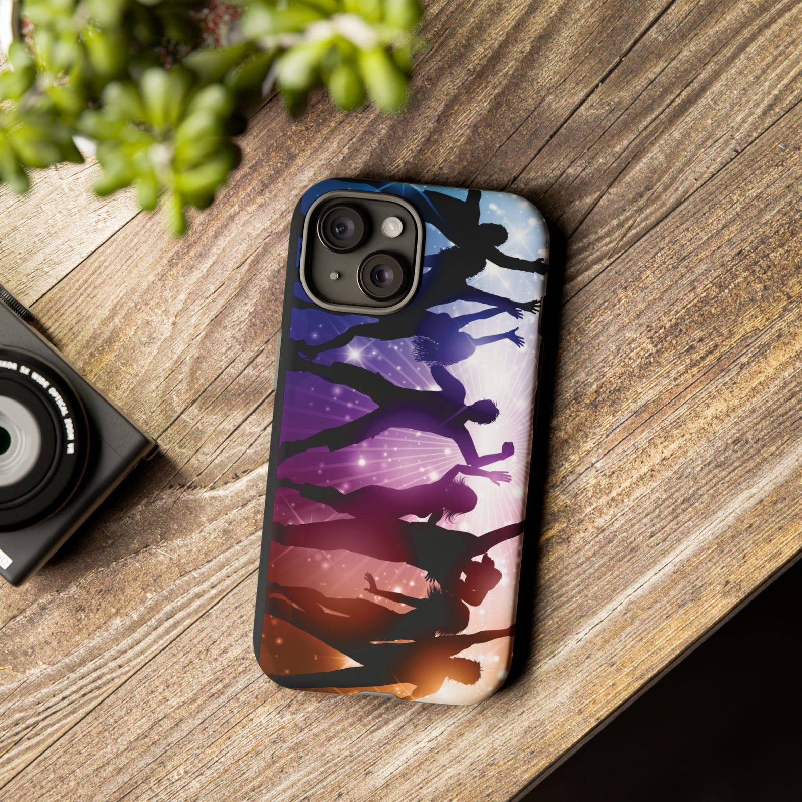 Rockstar Punk Metal Collage Cover Art Phone Case for iPhone 15 14 13 ...