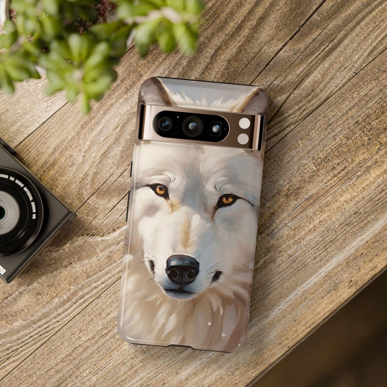 White Timber Wolf, Phone 14 Pro, Texture iPhone 13 Pro Case, iPhone 15 ...