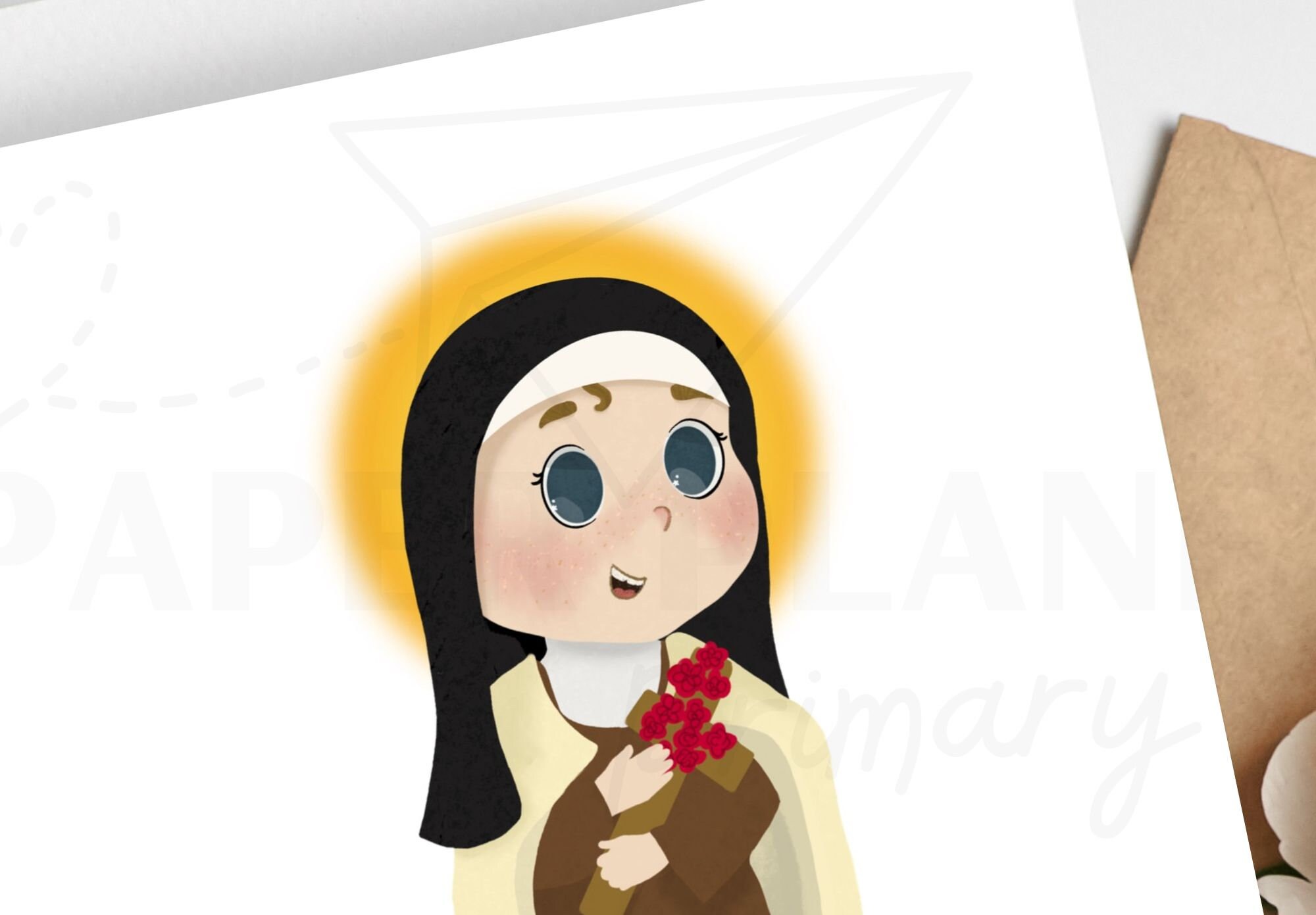 St. Therese Kids Saint Print / Saint Therese Printable / Catholic Art ...