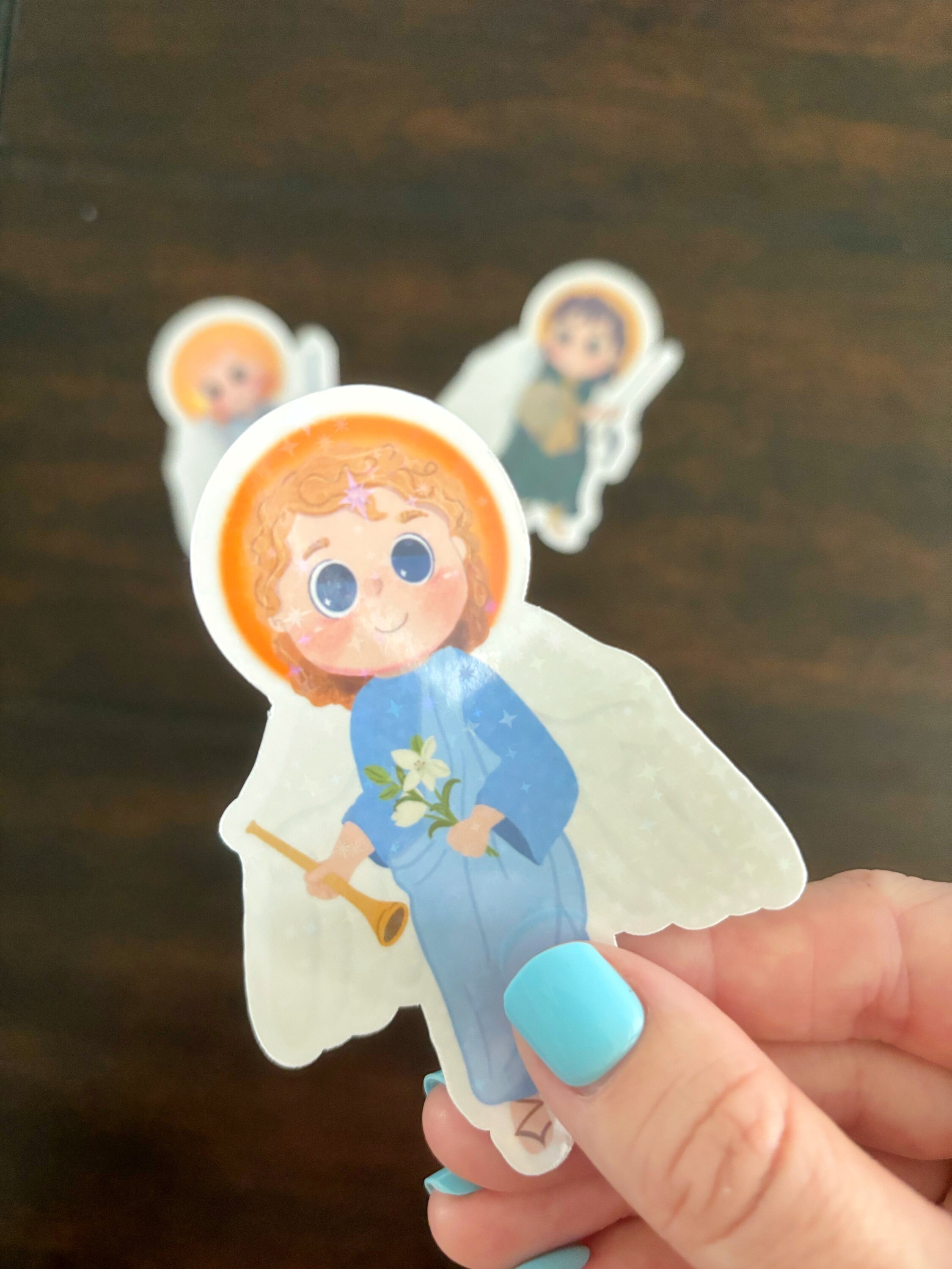 Saint Gabriel Catholic Sticker | Catholic Gift | Baptism Gift ...
