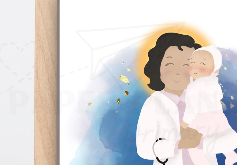 St. Gianna Molla Catholic Saint Print | Kids Catholic Printable | Saint ...