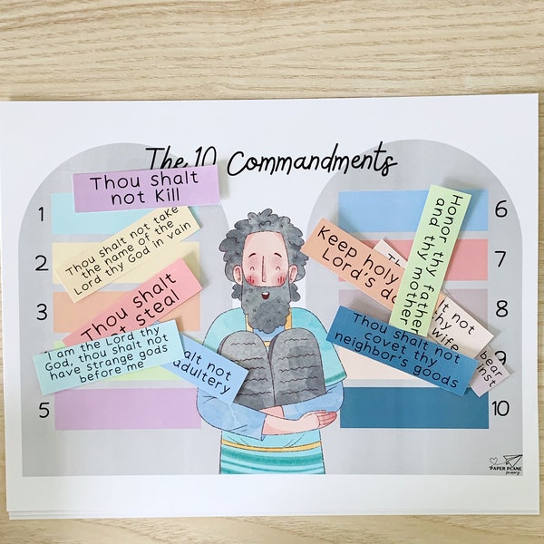 7 Days of Creation Flash Cards, Genesis, Bible Lesson for Kids ...