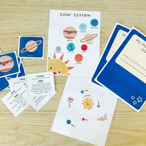 Solar System Printable | Space Science Printable | Planet Printable ...