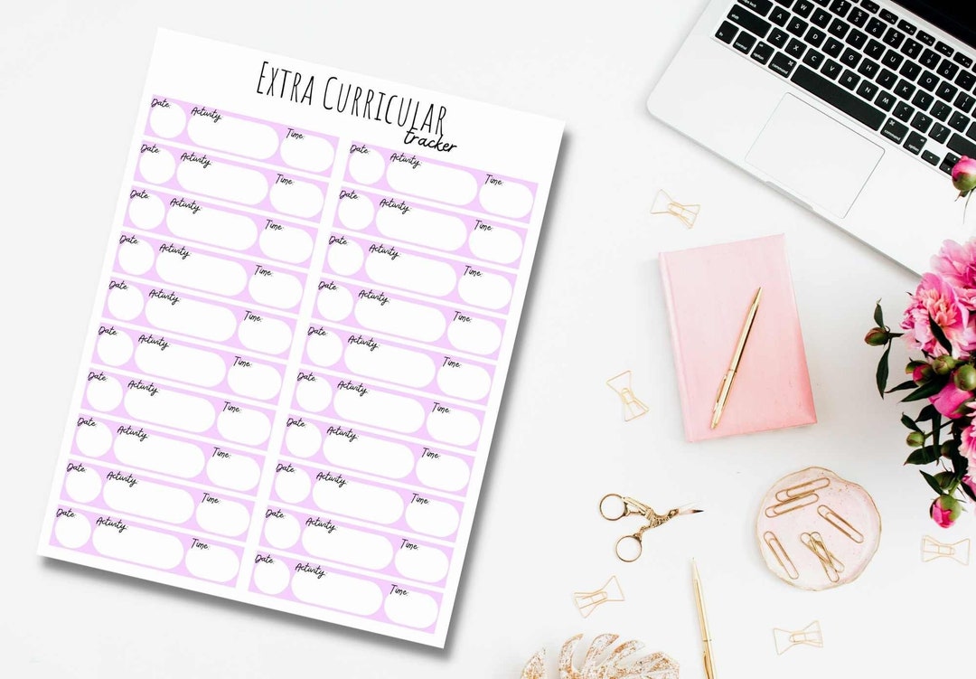 Portfolio Homeschool Printable / Field Trip Tracker / Attendance ...