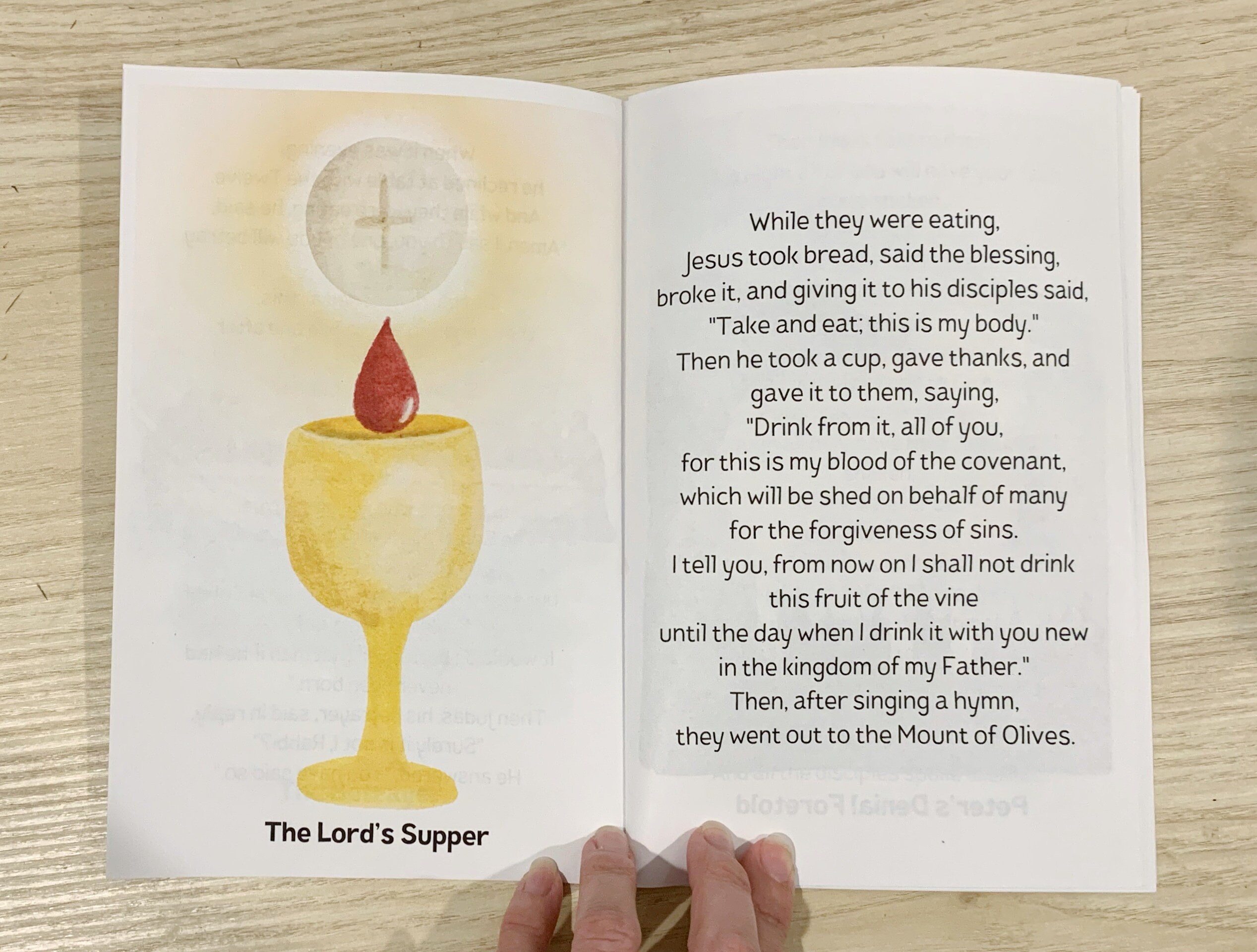 The Passion Booklet Palm Sunday Easter Lent Printable | Catholic Lent ...