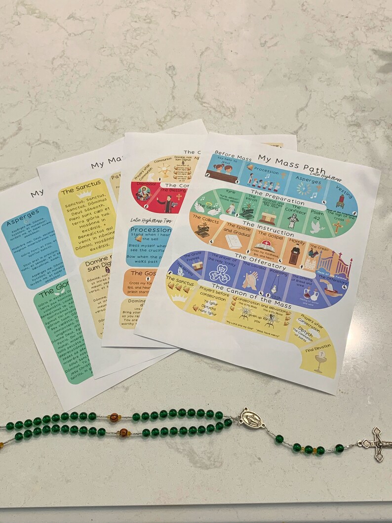 Latin Mass Kids / Printable Kids Missal / Catholic Kids - Etsy
