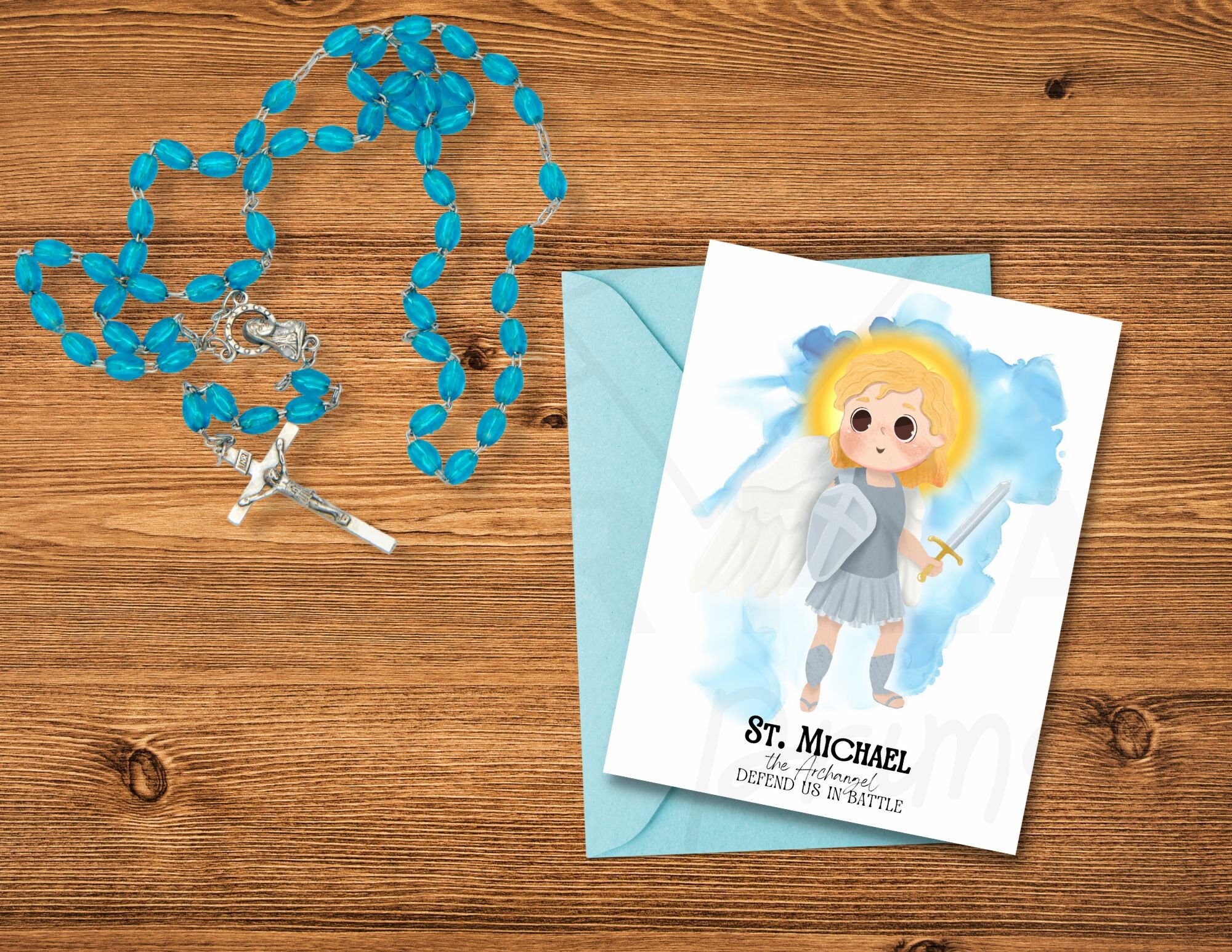 St. Michael Print Kids / Saint Michael Printable / Catholic Art / Saint ...
