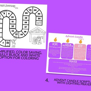 Advent Wreath Kids / Printable Kids Advent Calendar / Catholic Kids ...