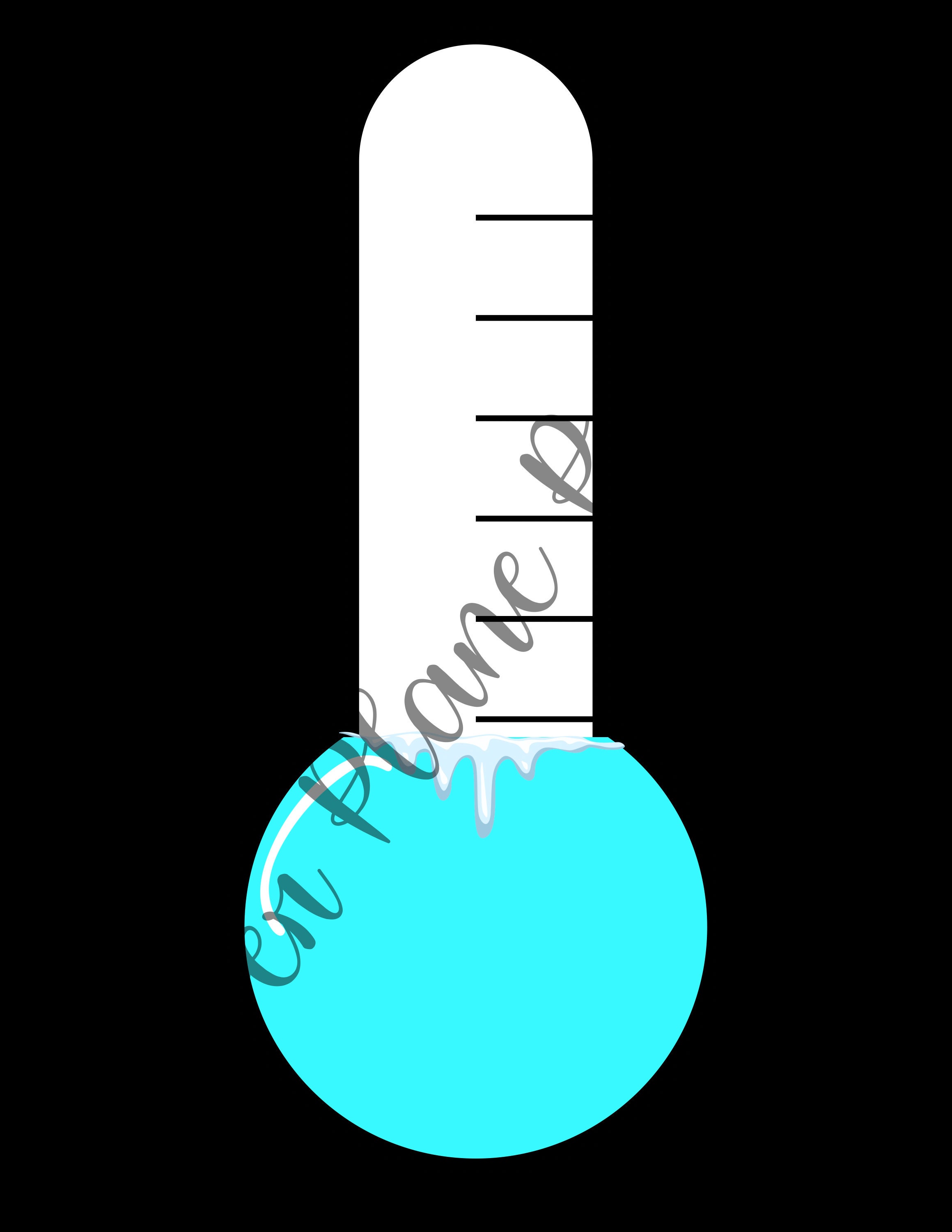 Thermometer- BRIGHT COLORS Classroom Daily Temperature for Students ...