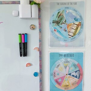 Weather Wheel Spinner Board - Printable Classroom Teaching Aid ...