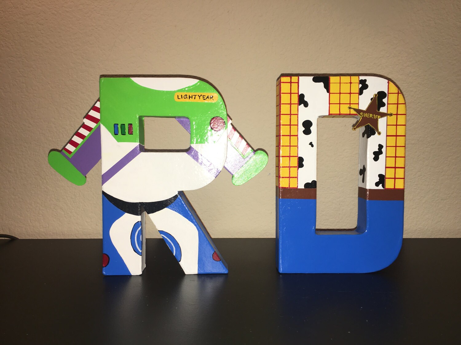 Letras de nombre Pixar | Etsy