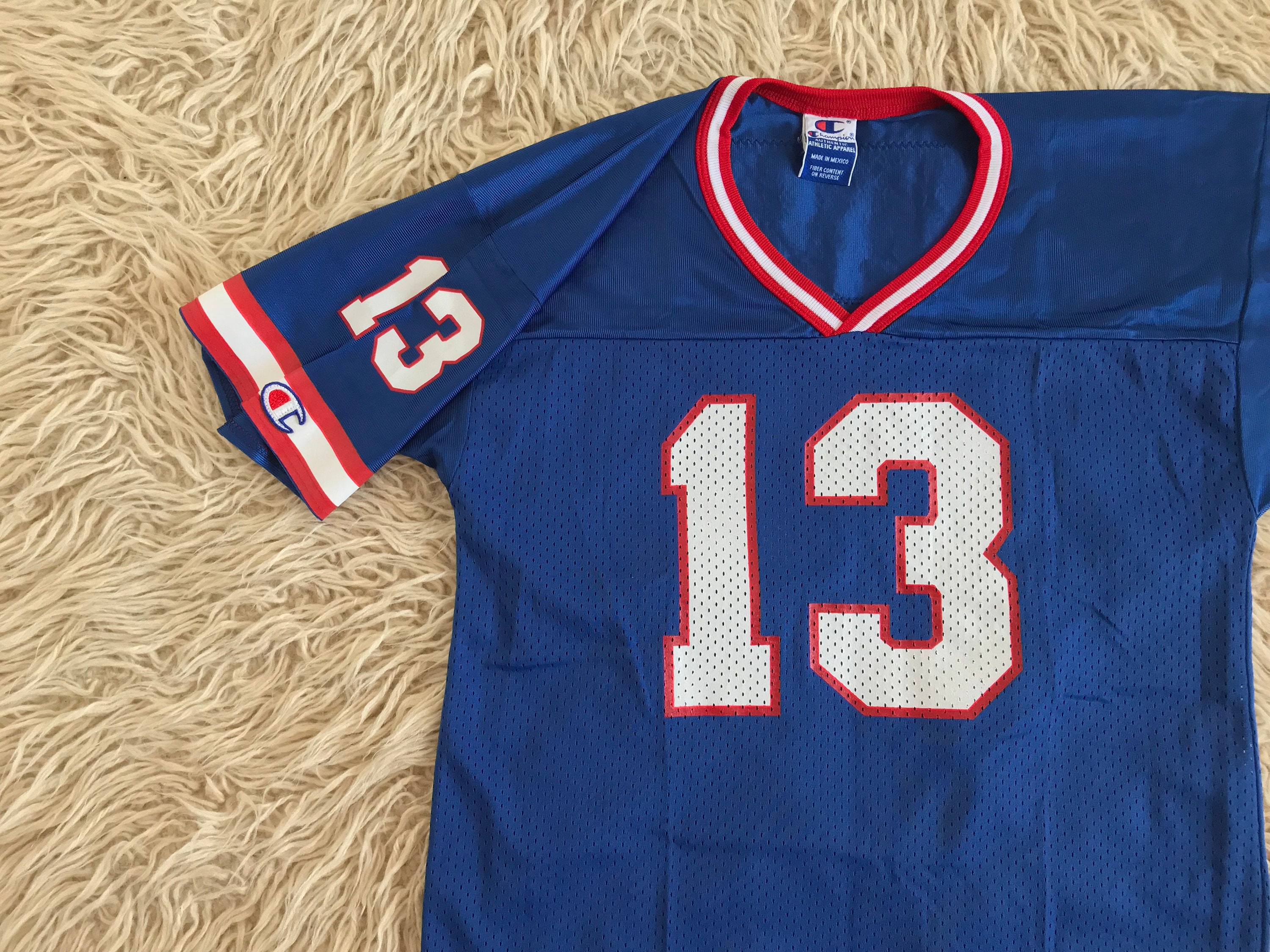 Vtg 90s NY GIANTS CHAMPION Nfl jersey 80s Hip hop Rap | Etsy