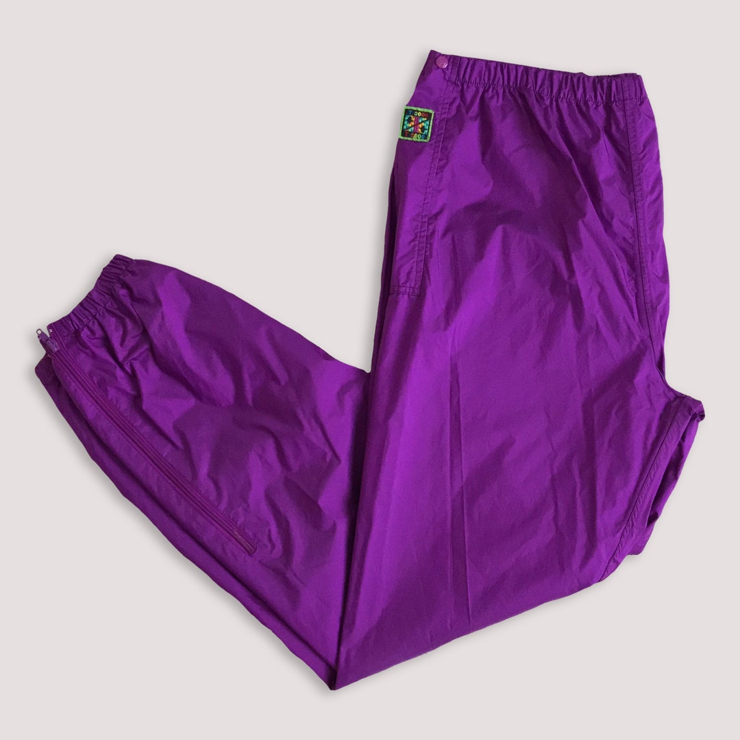 Vtg 80s Shell Joggers Pants 90s Hip Hop Rap Vintage Retro Old School ...