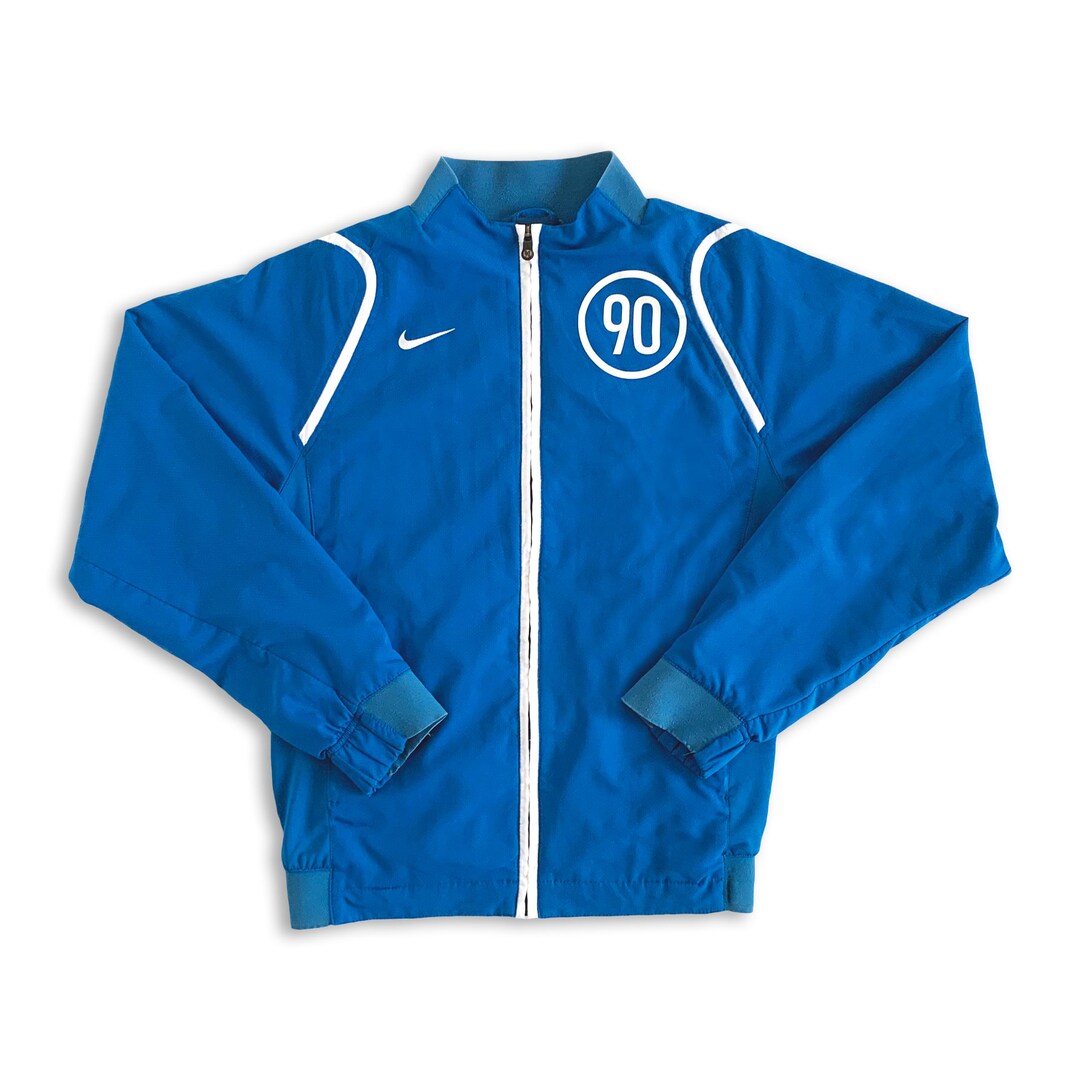 Y2K NIKE Total 90 Windbreaker Jacket Retro Football Soccer Jordan ...