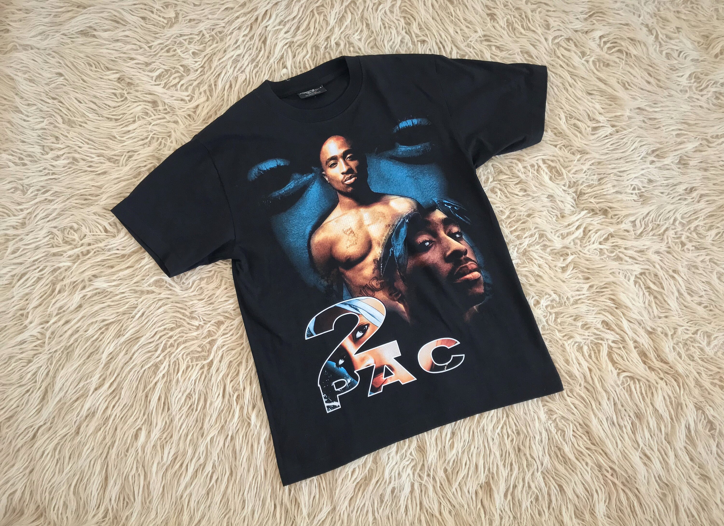 Vtg 90s 2PAC T Shirt 80s Hip Hop Rap Vintage Retro Old | Etsy
