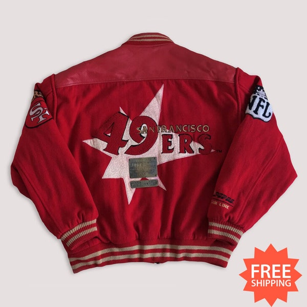 49ers Retro Jacket - Etsy