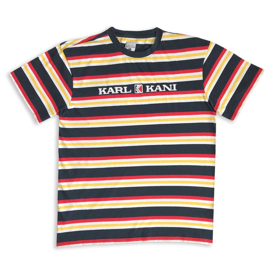 KARL KANI T Shirt 90s Y2K Retro Old School Hip Hop Rap Nike Starter ...