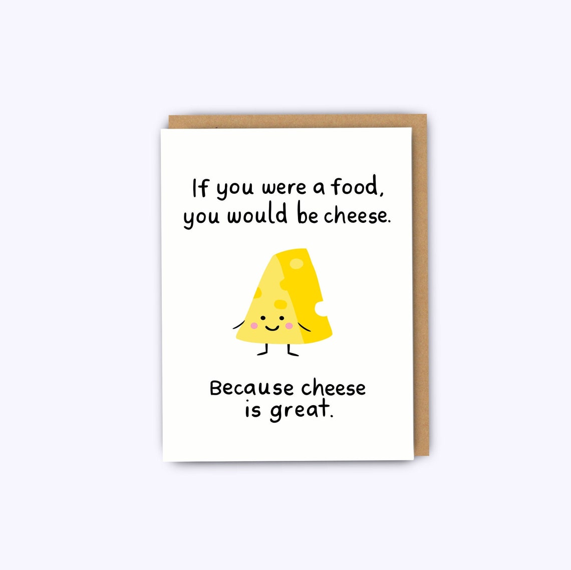 Cheese Birthday Card Funny Anniversary Card Better Together - Etsy