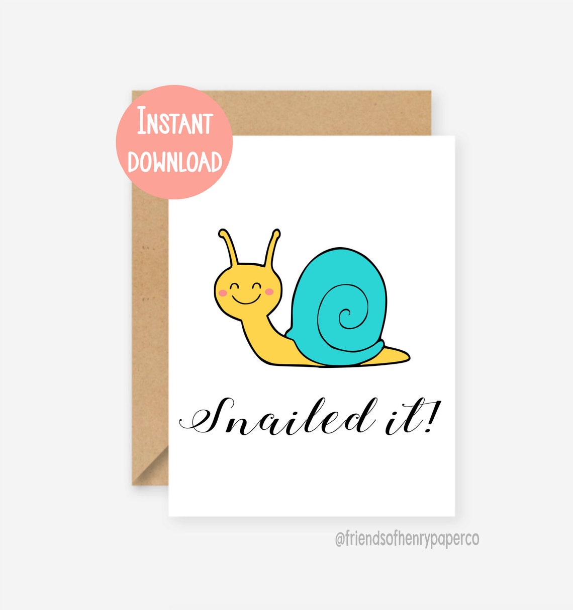 Printable Card Funny Congratulations Card Pun Card Funny - Etsy