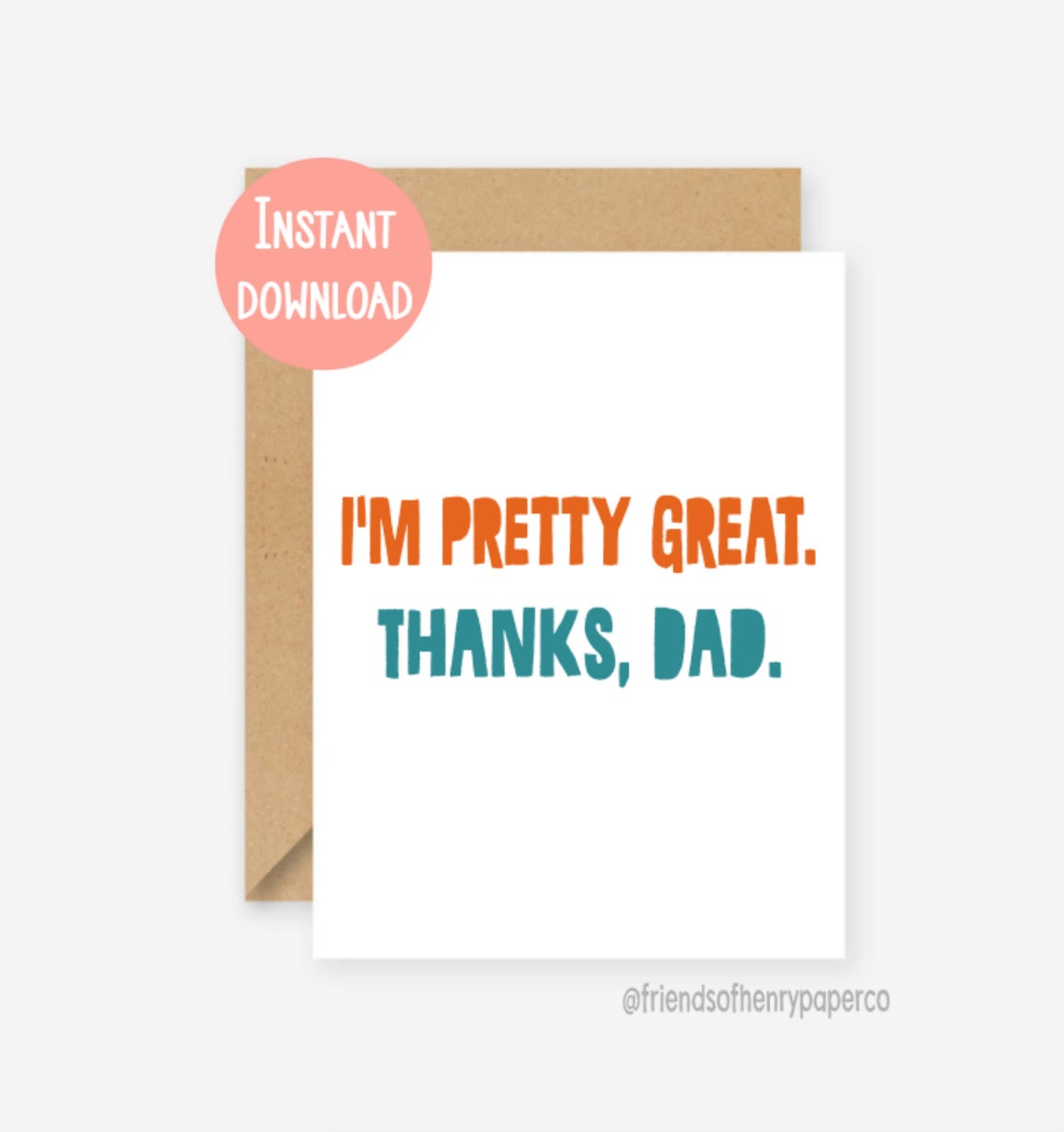Printable Card Dad Jokes Dad Fathers Day Card Father - Etsy