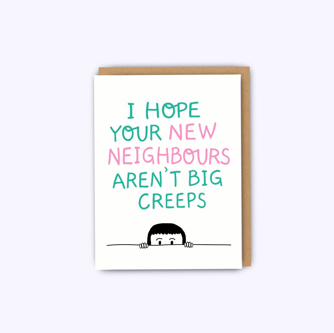 Funny Housewarming Card, Goodbye Card, Miss You Card, Farewell Card ...