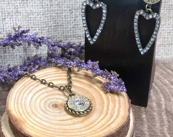 Bullet Necklace for Best Friend Jewelry Gift for Her Encouragement Gift ...
