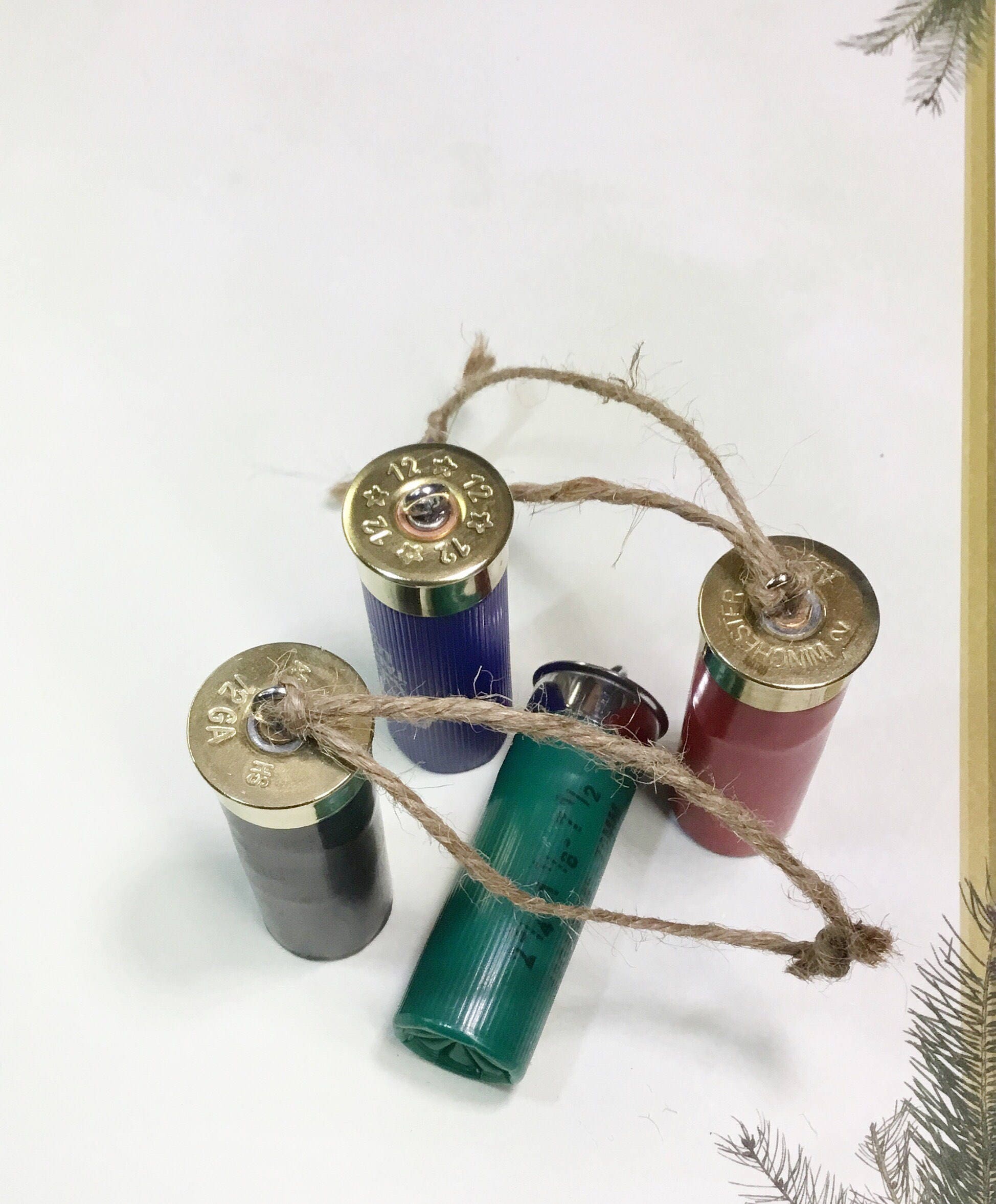 12 Gauge Shotgun Shell Christmas Tree Ornaments / Gifts For - Etsy.de