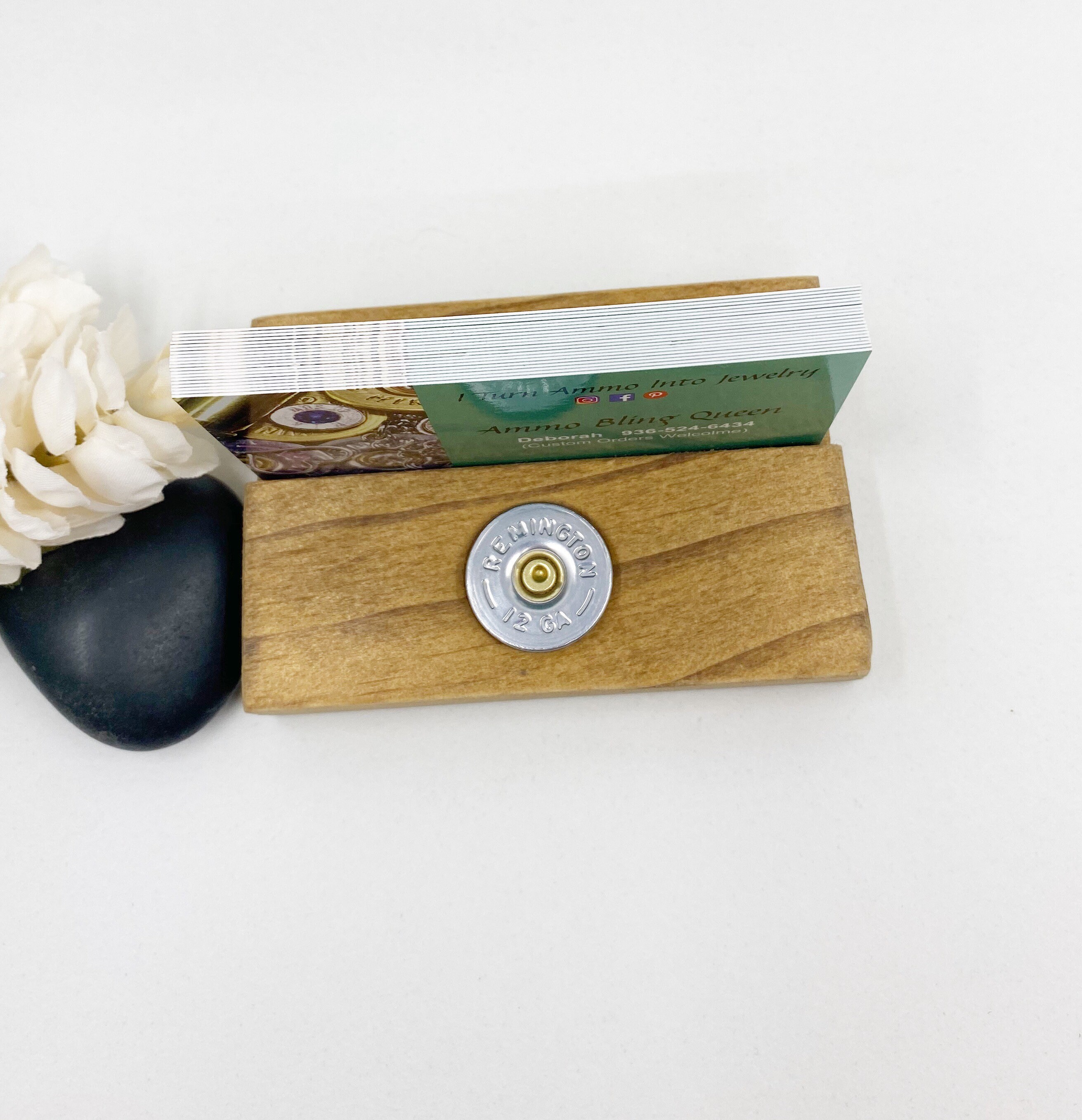 Shotgun Shell or Bullet Business Card Holder Hunting Gifts | Etsy